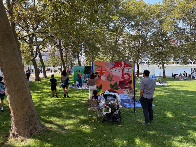 Scenes From Yesterday's Roosevelt Island Fall For Arts Festival, Take A ...